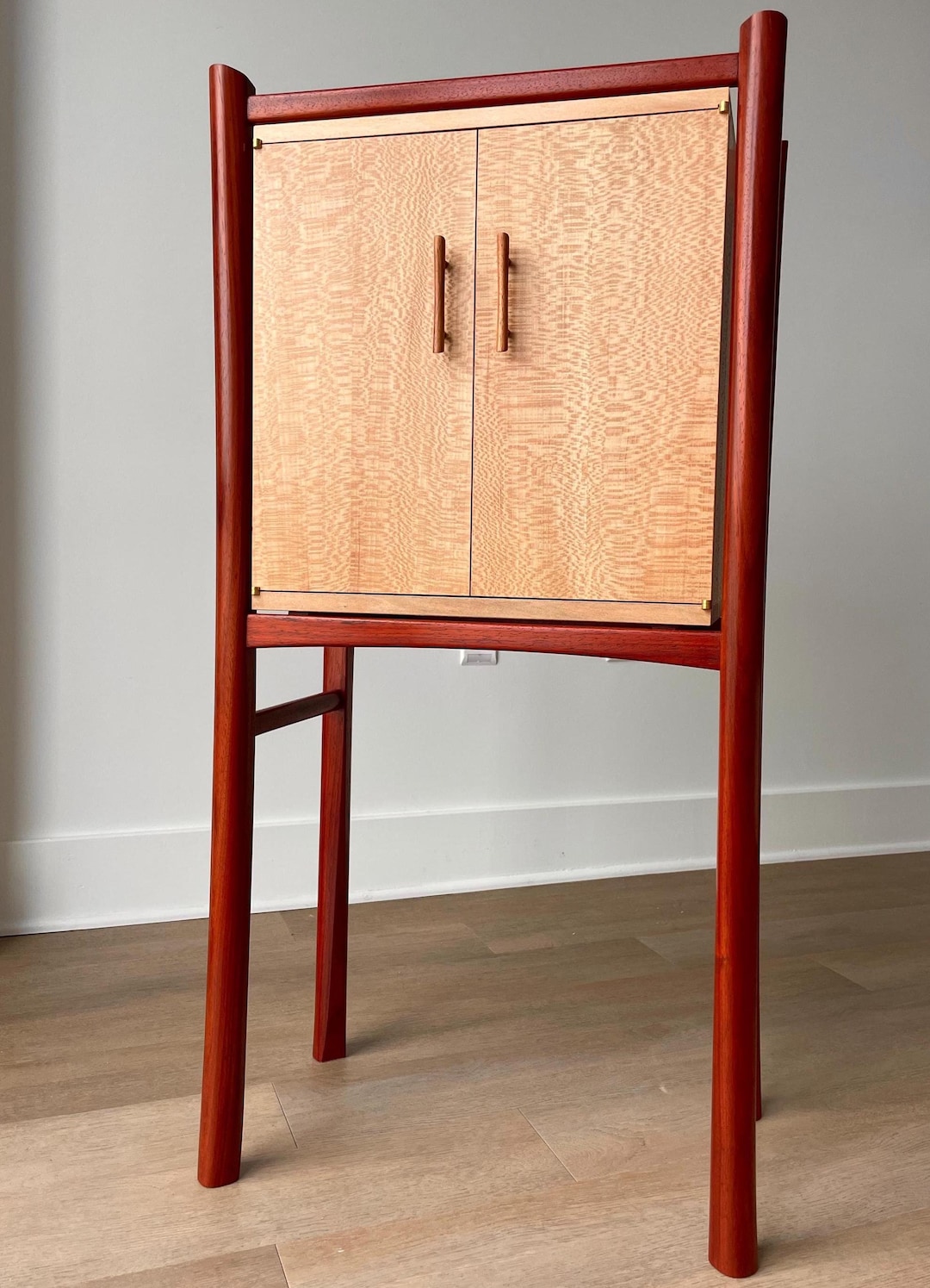 Custom Wood Cabinet | James Krenov Style | Freestanding Storage Cabinet ...