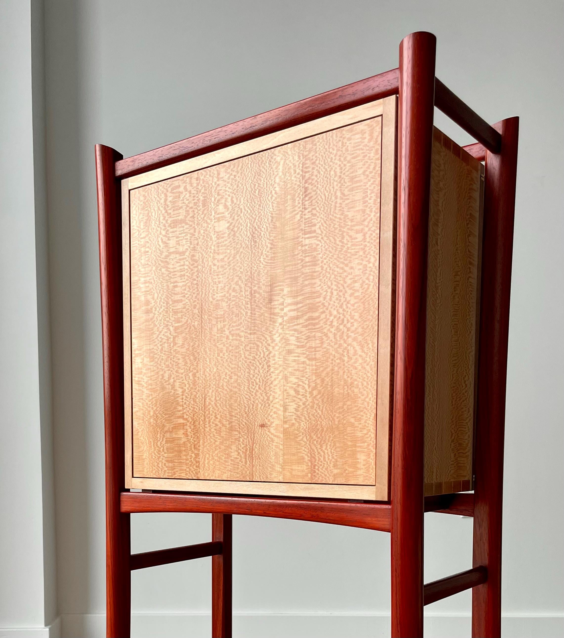 Custom Wood Cabinet | James Krenov Style | Freestanding Storage Cabinet ...