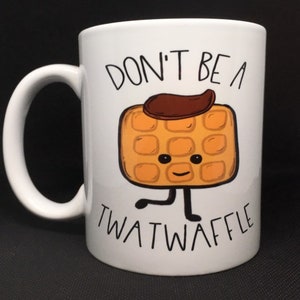 Profanity 4pack 11oz Mugs, Funny, Coffee Mugs, Mug Gift Set, Gag Gift ...