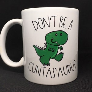 Profanity 4pack 11oz Mugs, Funny, Coffee Mugs, Mug Gift Set, Gag Gift ...