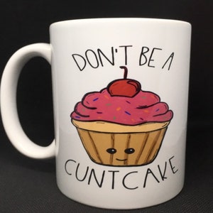 Profanity 4pack 11oz Mugs, Funny, Coffee Mugs, Mug Gift Set, Gag Gift ...