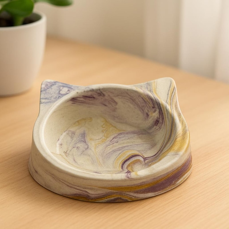 Fancy Cat Bowl - Etsy