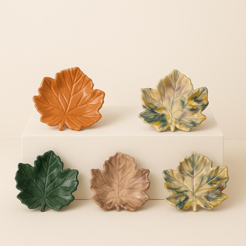 Autumn Leaf Trinket Dish - Etsy