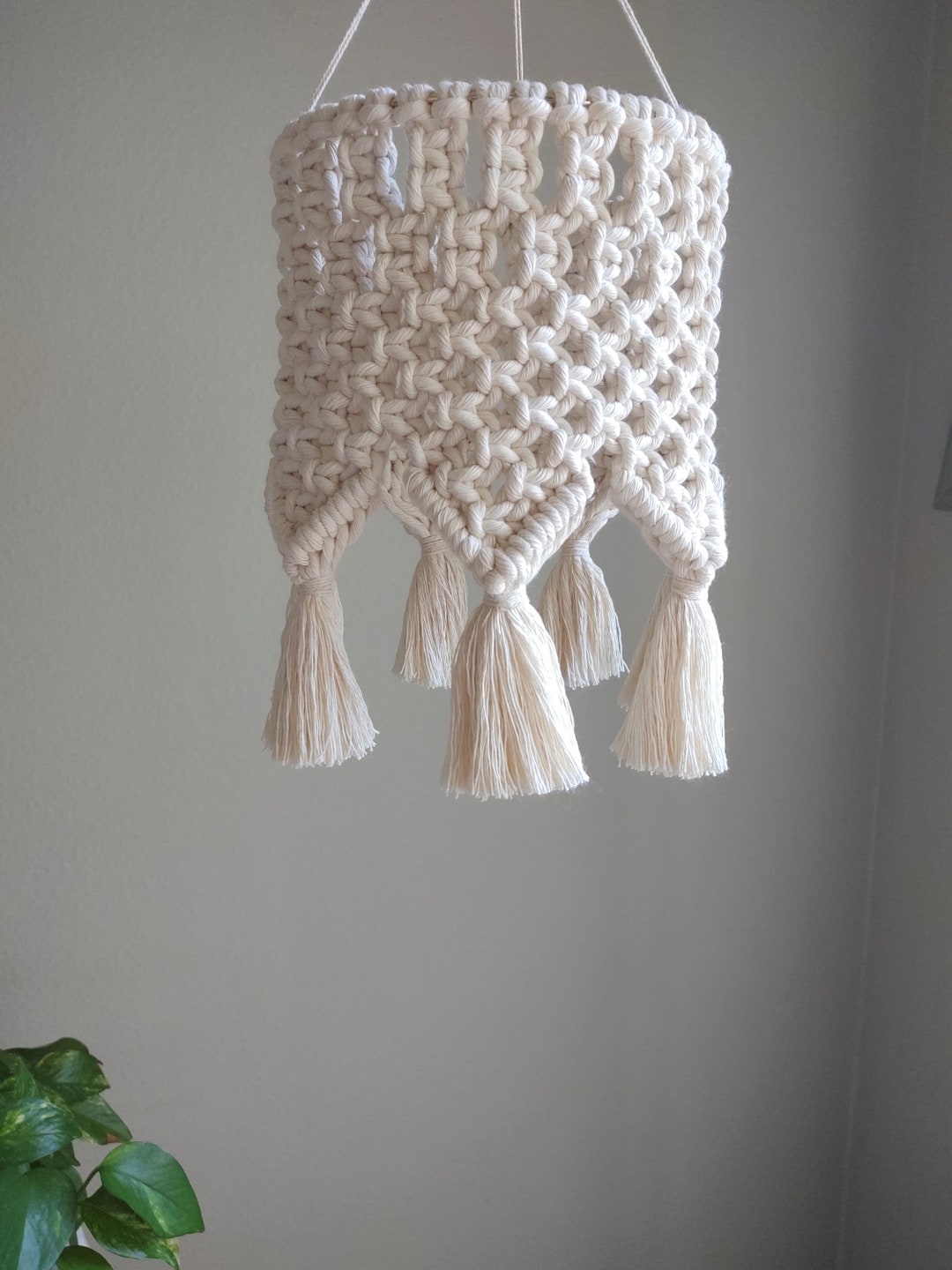 Macrame Lantern, Lampshade - Etsy