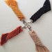 Macrame Key Ring, Macrame Key Chain, Macrame Zipper Pull - Etsy