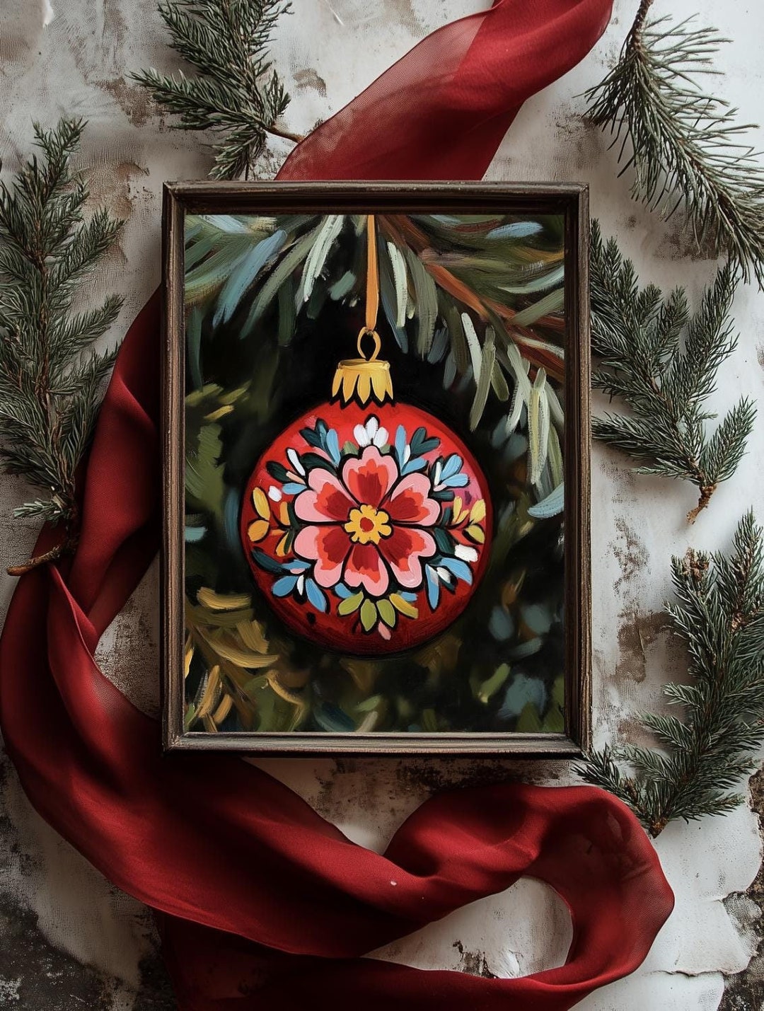 Navidad Mexicana,christmas Ornament,mexico Wall Art, Mexican Art ...