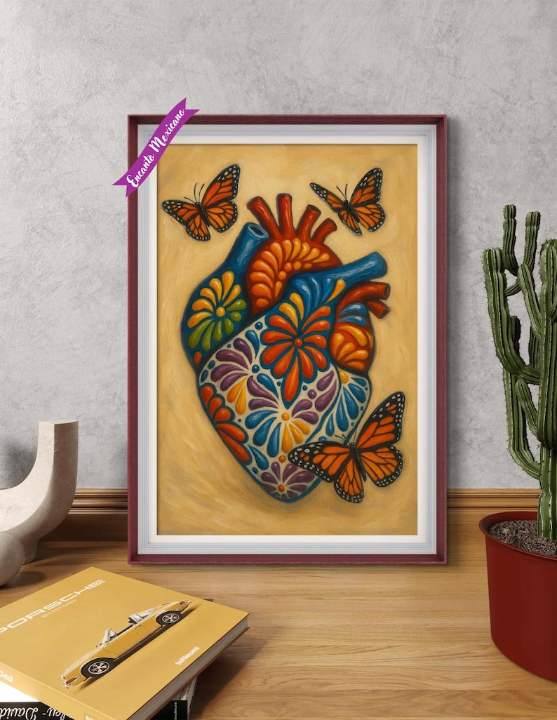 Mexico Wall Art, Talavera, Mexico Posters, Mexico Talavera Art, Mexico ...