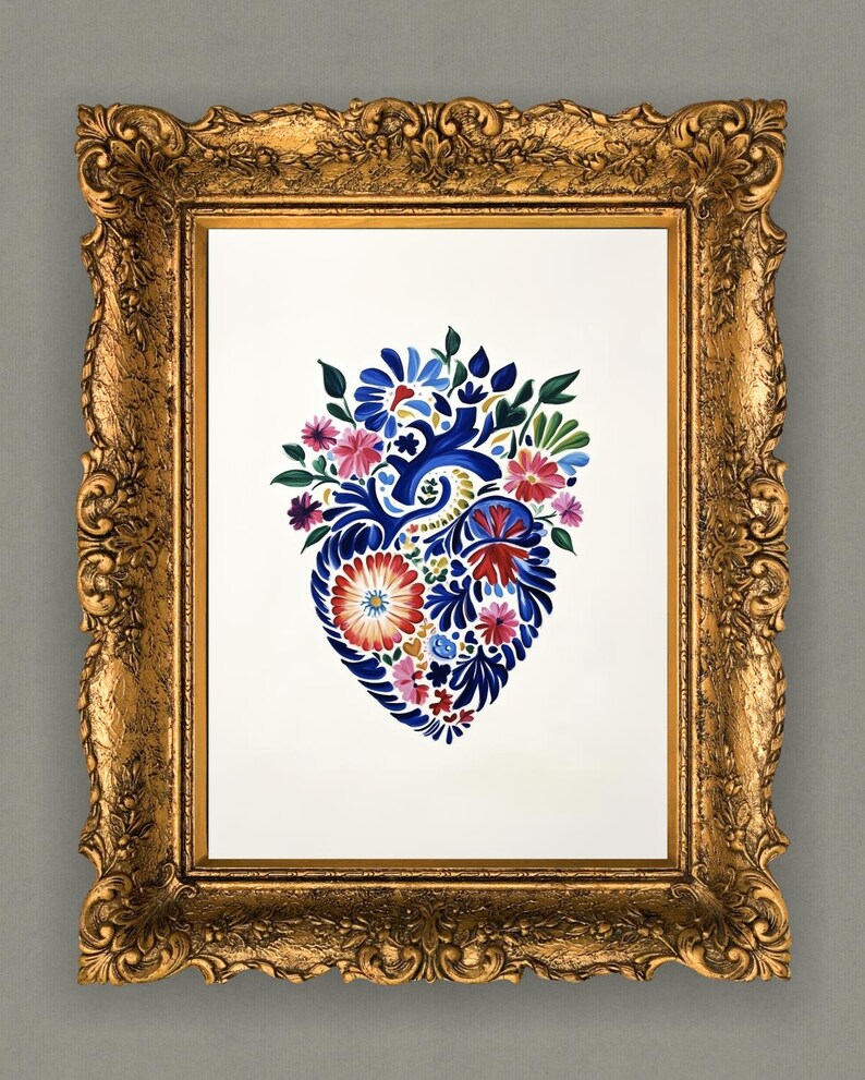 Mexico Wall Art, Talavera Wall Art, Mexico Talavera Style,blooming ...