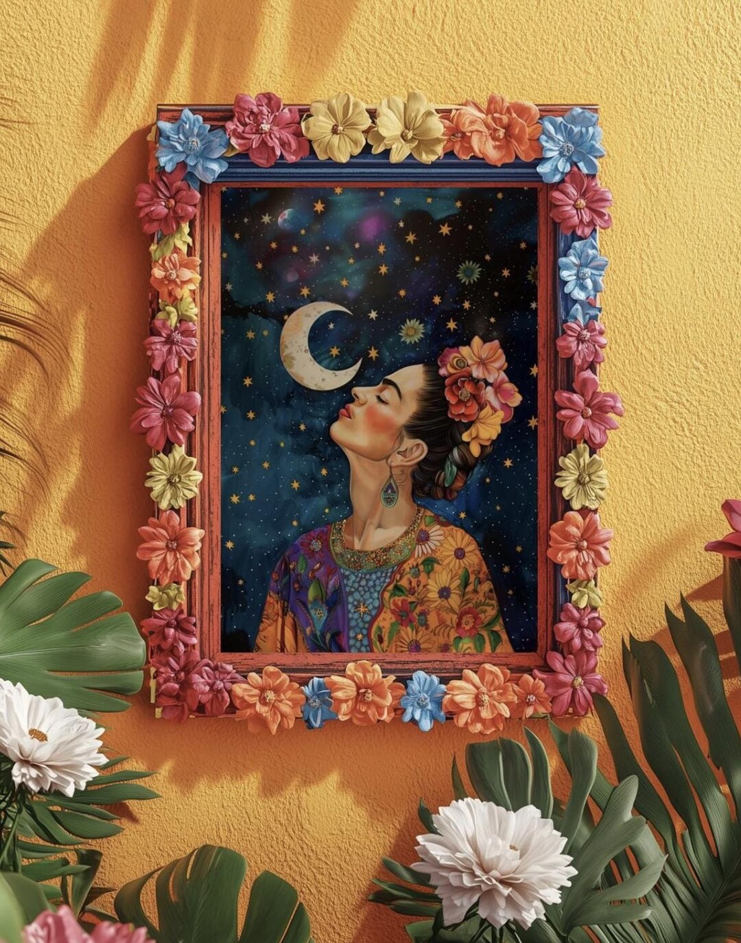 Frida Kahlo Wall Art,mexico Wall Art, Mexico Printables,mexican Frames ...