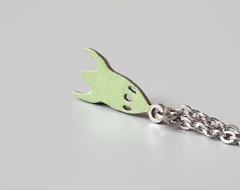 Alien Ship Necklace - Etsy