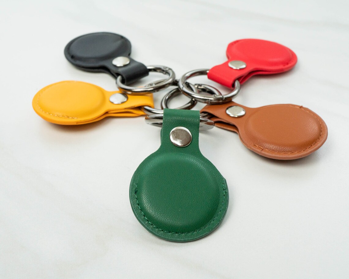 Air Tag Holder AirTag Keychain Holder Key Chain Personalized | Etsy