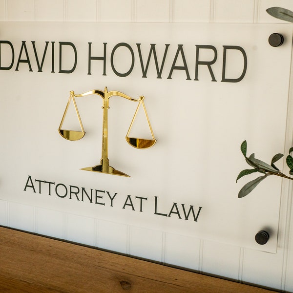 Law Office Sign - Etsy