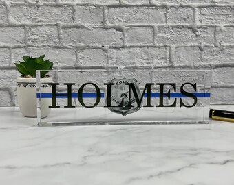 Police Name Plate - Etsy