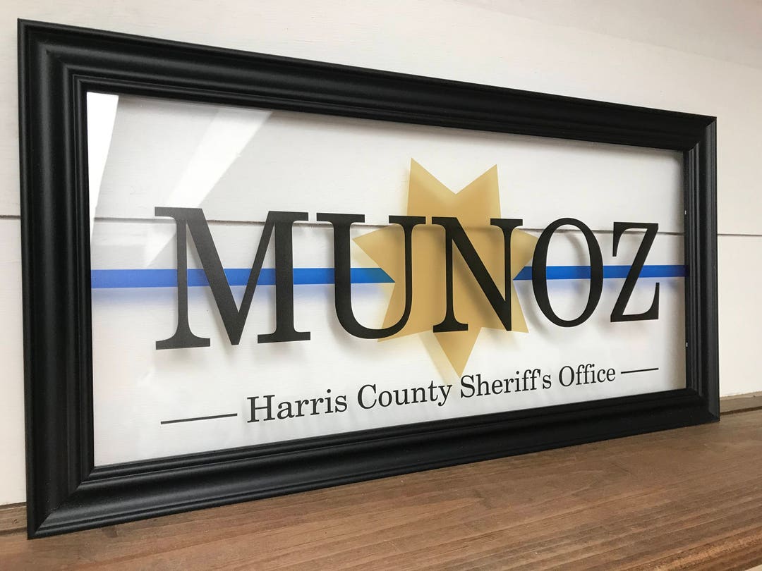 Deputy Sheriff Law Enforcement Police Frame Gifts for Men and Women ...
