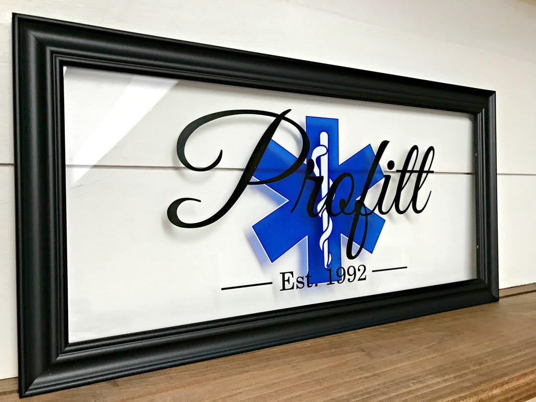 EMS Gifts Ambulance Emt Gifts Ambulance Sign 911 - Etsy