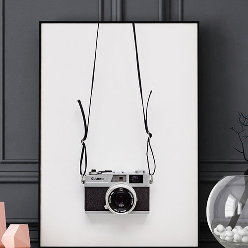Vintage Camera Print Wall Art Printable Wall Art Canon Camera | Etsy