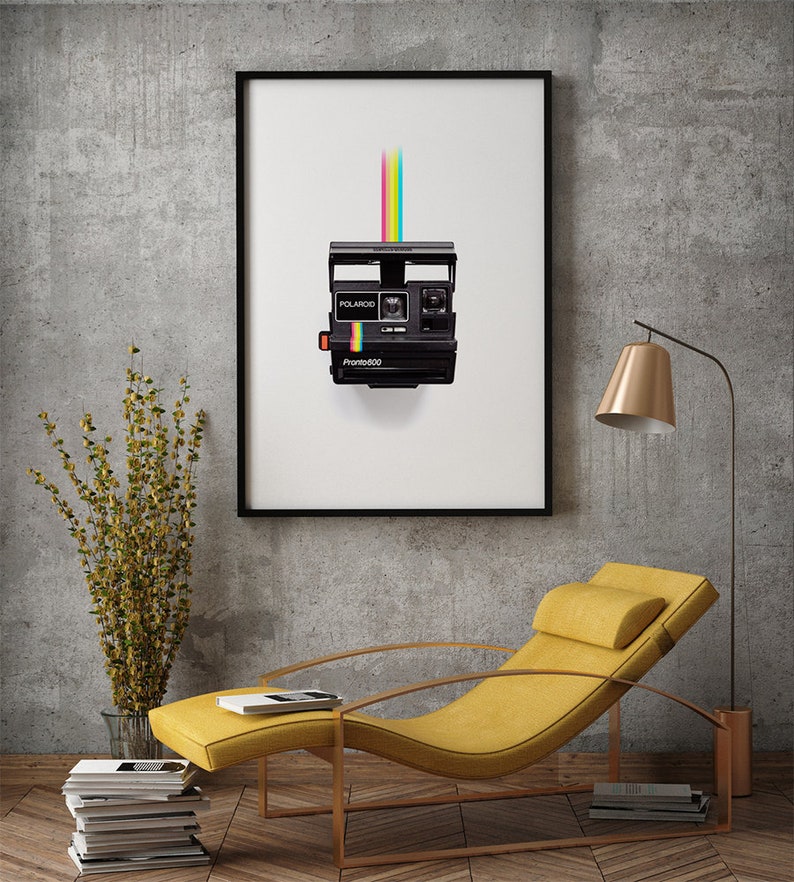 Vintage Camera Print Camera Prints Polaroid Art Prints - Etsy UK