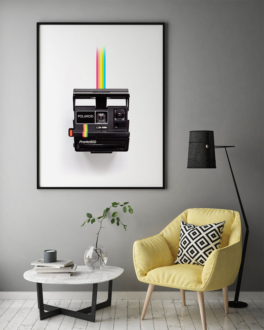Vintage Camera Print Camera Prints Polaroid Art Prints - Etsy UK