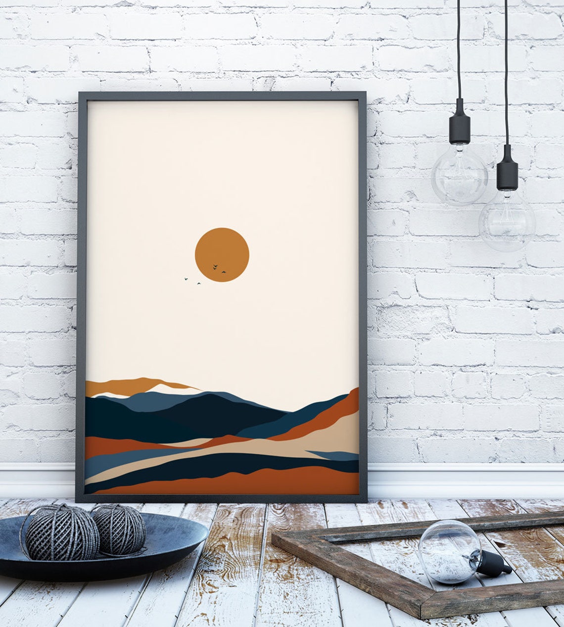 Set of 3 Nordic Prints Scandinavian Print Minimal Wall Art - Etsy UK