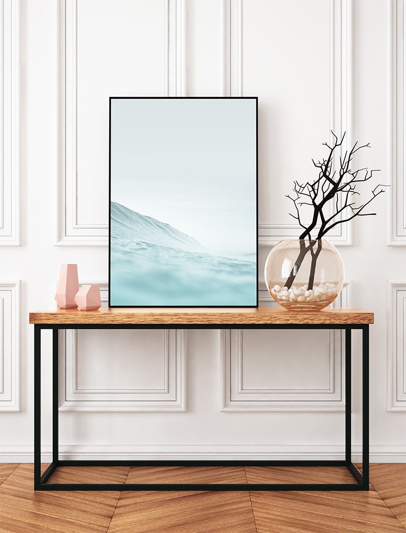 The Wave Print Prints Sea Art Prints Lips Wall Art Art | Etsy