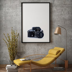 Nikon Camera Poster, Vintage Camera Print, Camera Prints, Nikon Print ...