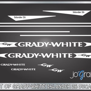 Grady White Islander 26 Decals Hull Replacement Stickers - Etsy