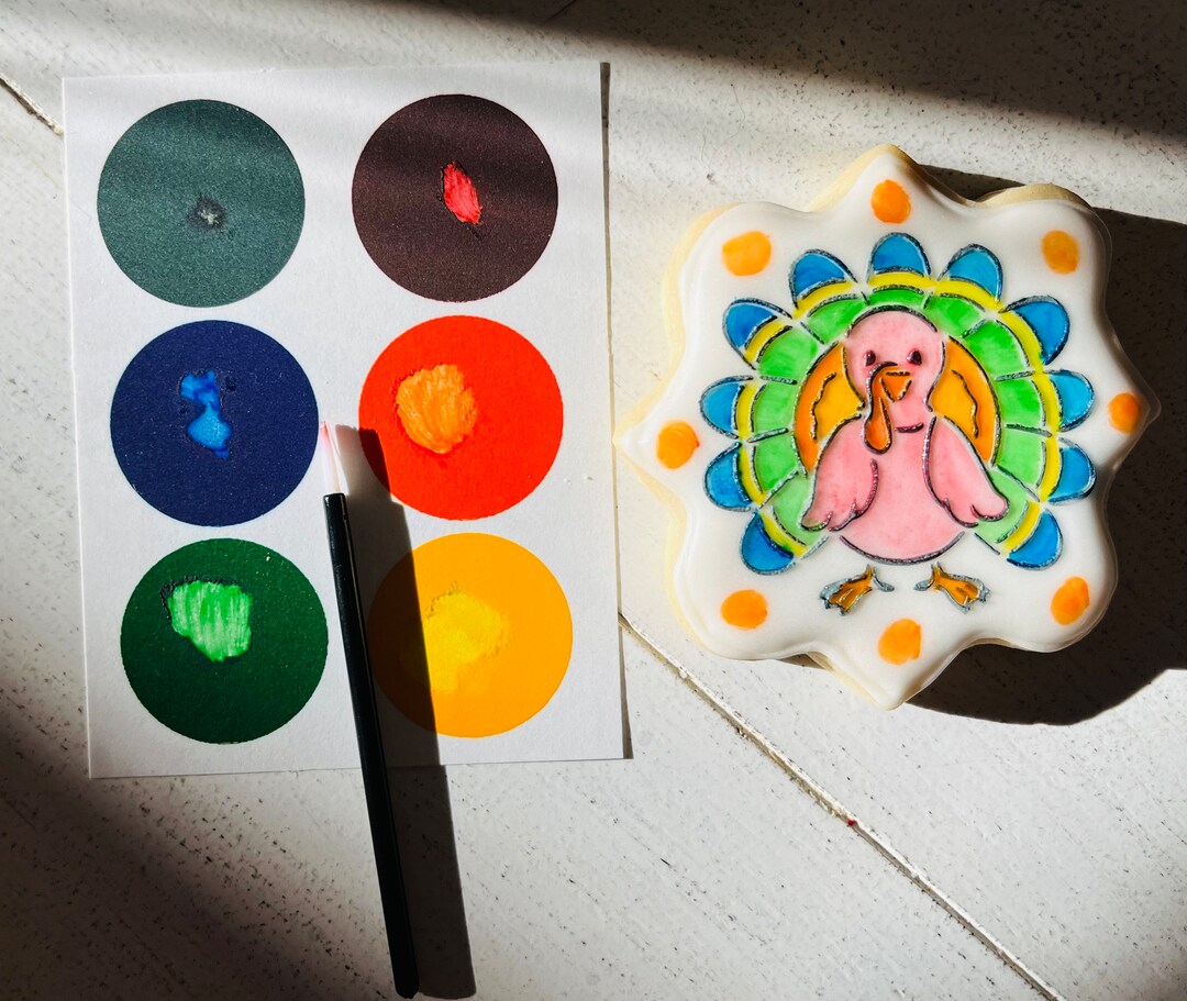 Thanksgiving PYO Iced Sugar Cookies - Etsy