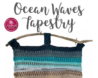 Ocean Waves Crochet Pattern - Etsy