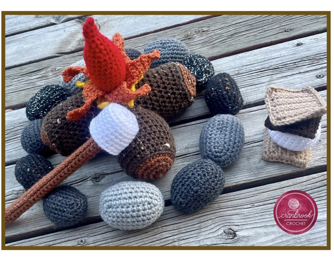 Around the Campfire Crochet Pattern - Etsy