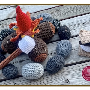 Around the Campfire Crochet Pattern - Etsy