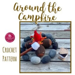 Around the Campfire Crochet Pattern - Etsy