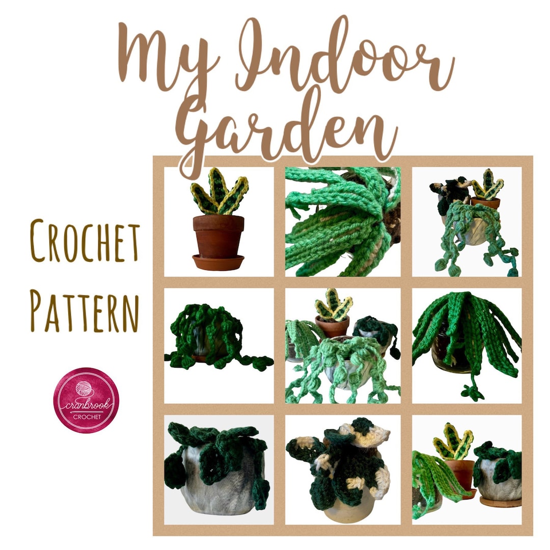Indoor Garden Crochet Patterns - Etsy