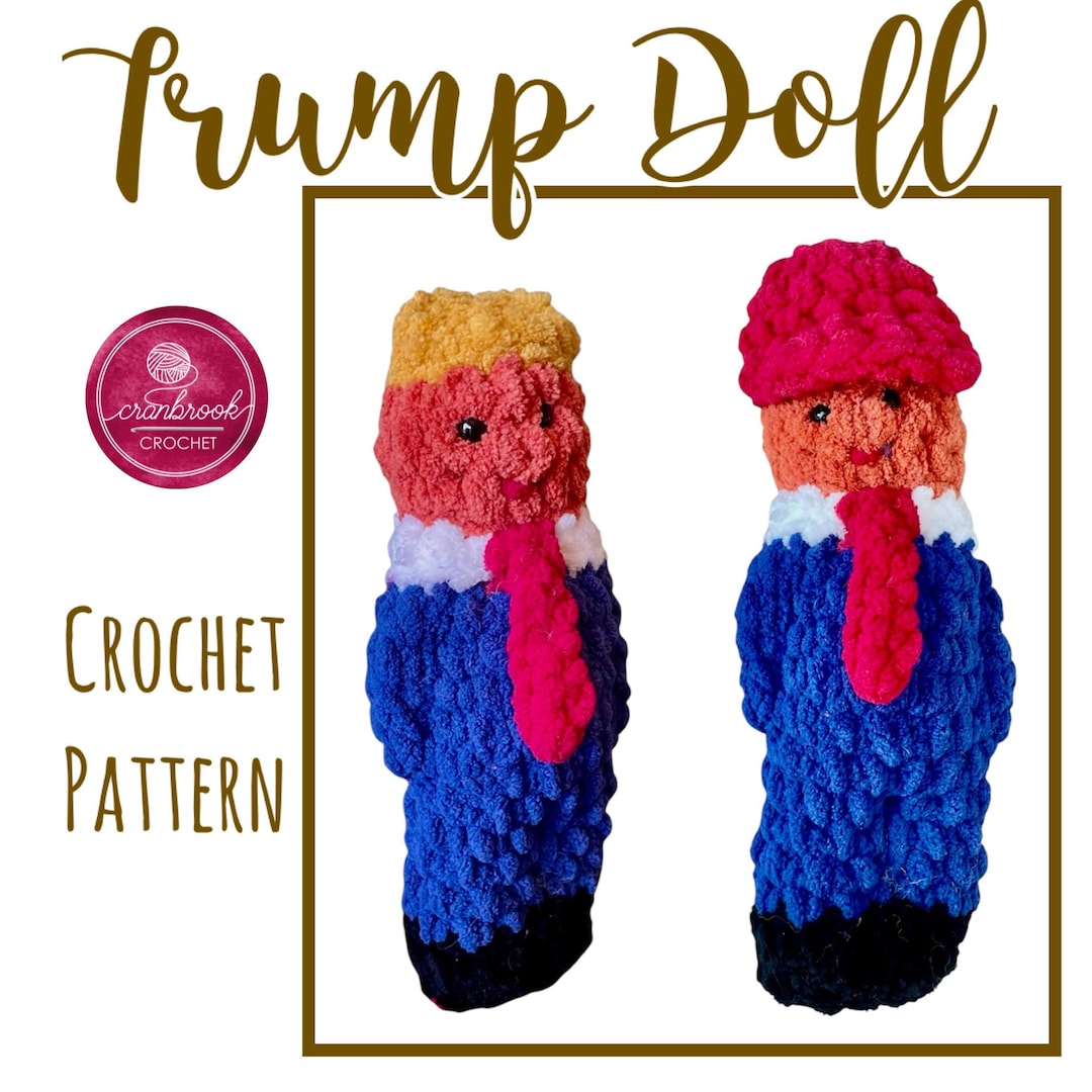 Trump Doll Crochet Pattern - Etsy