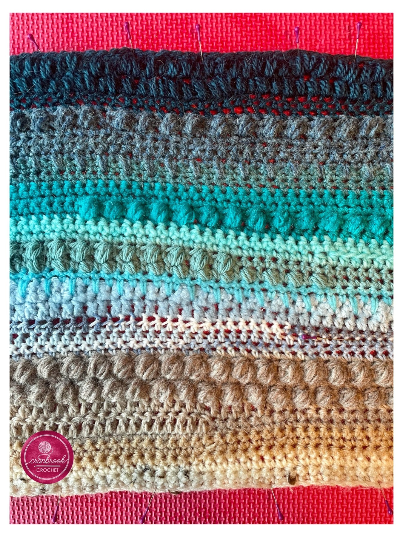 Ocean Waves Tapestry Crochet Pattern - Etsy 日本