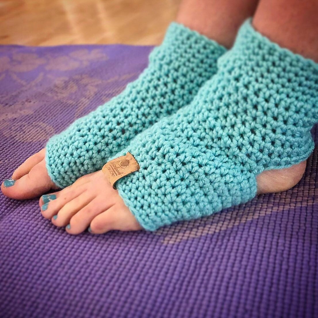 Striped Yoga Socks Crochet Pattern - Etsy