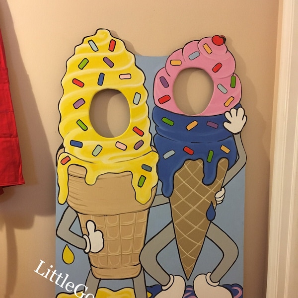Ice Cream Cutout - Etsy