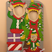 Christmas Elves Photo Op Prop, Large Festival Photo Booth Prop, Winter ...