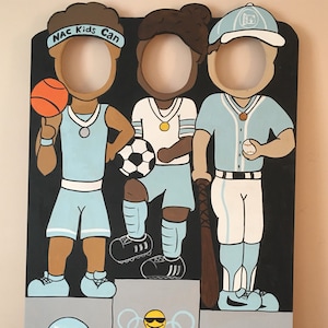 Outdoor Olympic Photo Booth Cutout (WOODEN) Decoration and Prop ...