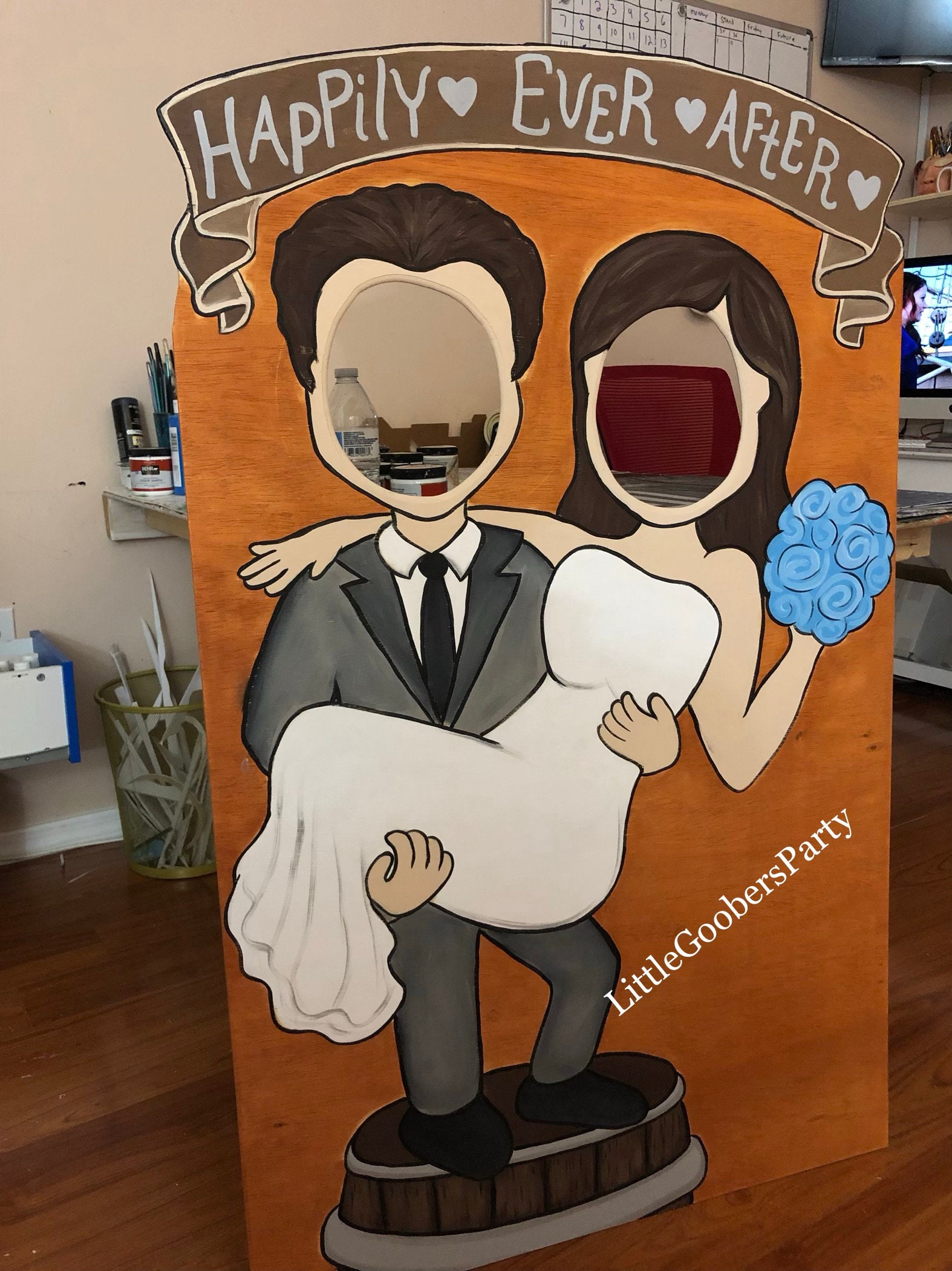 Wedding Photo Booth Prop Wooden Outdoor Decoration Adult | Etsy