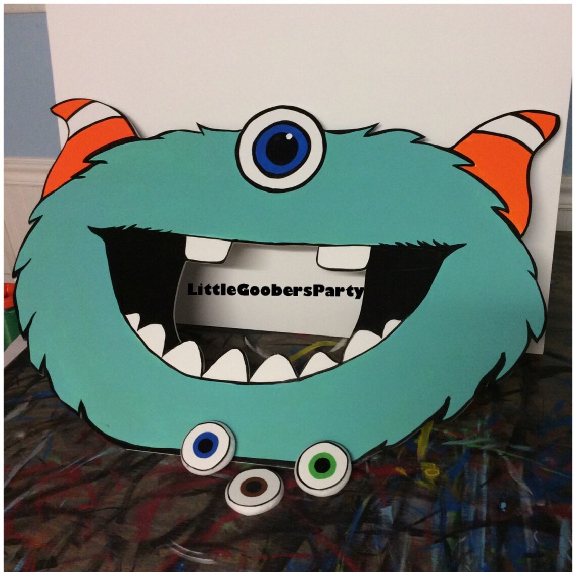 Monster Party Game Monster Toss Outdoor Yard Game Halloween - Etsy