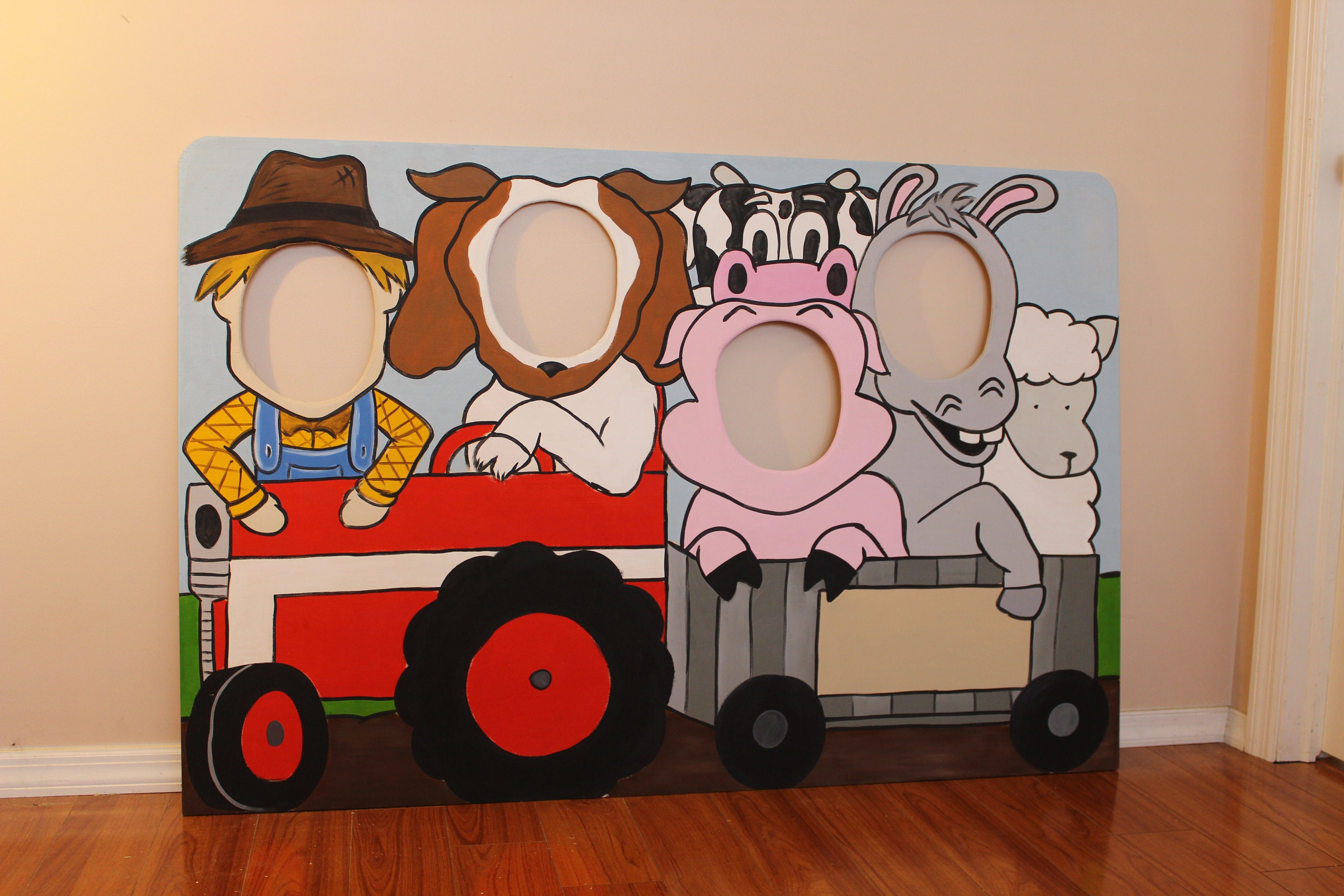 Farm Wooden Photo Op Prop Large Festival Photo Booth Prop Etsy