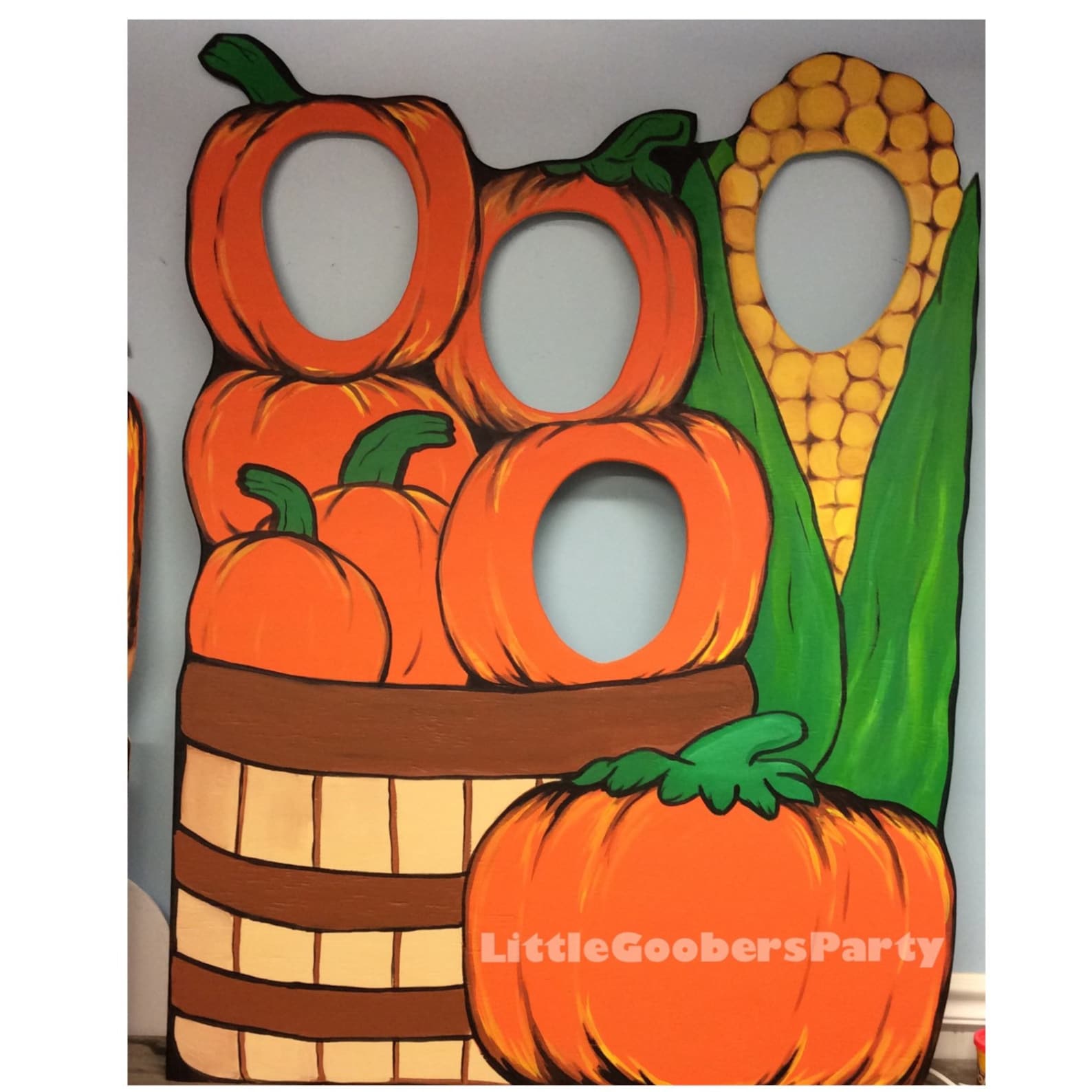 Pumpkin Patch Wooden Photo Op Prop . Large Festival Photo - Etsy