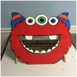 Monster Party Game, Monster Toss, Outdoor Yard Game, Halloween Cornhole ...