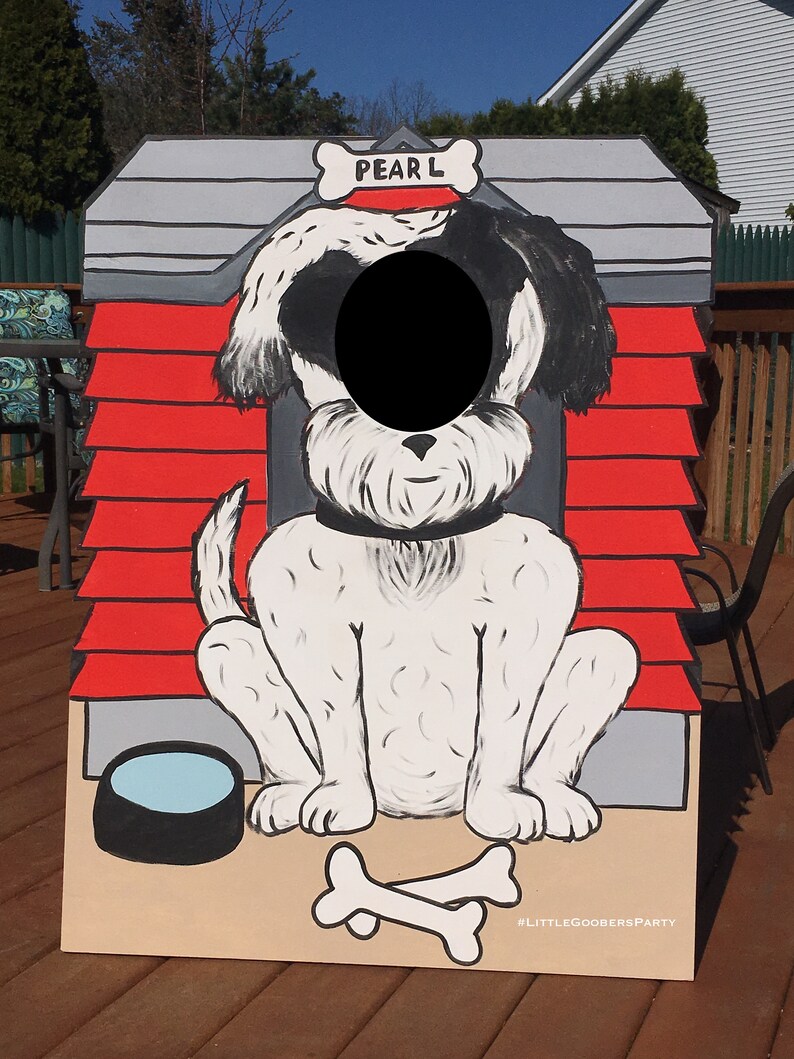Dog Photo Booth Prop Puppies Cutout Outdoor Dog Show Face in - Etsy