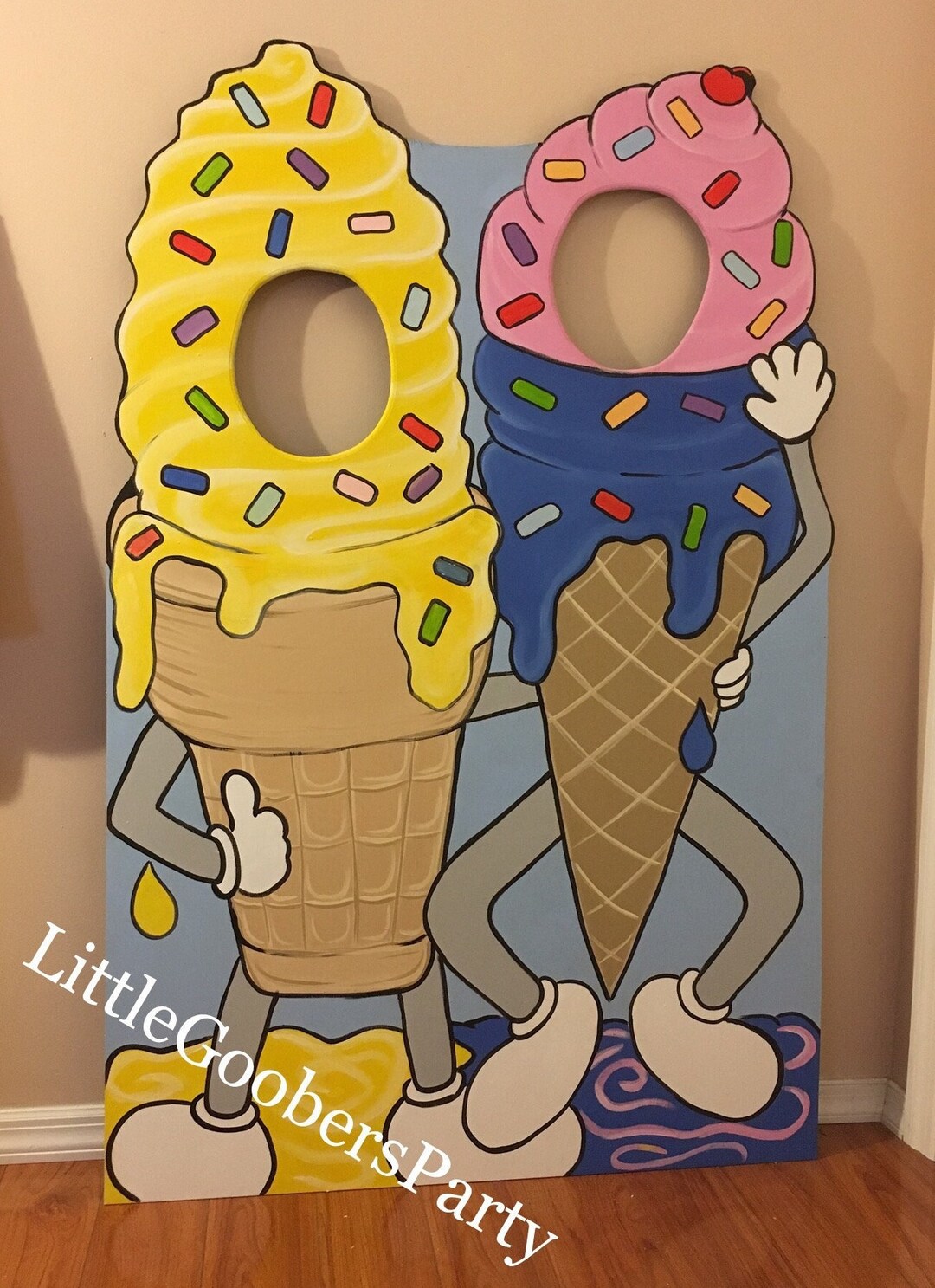 Ice Cream Cone Photo Booth, Ice Cream Party, 1st Birthday, Ice Cream ...