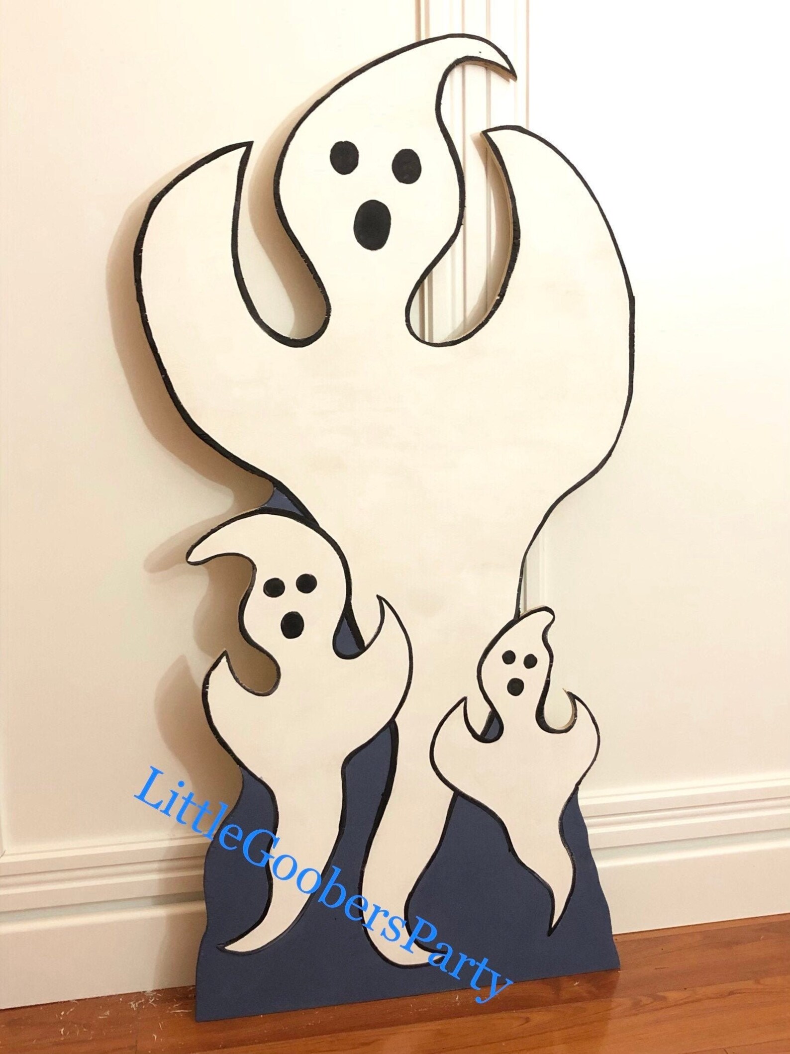 Ghost Cutout Halloween Outdoor Decoration, Fall Photo Prop, Scary ...