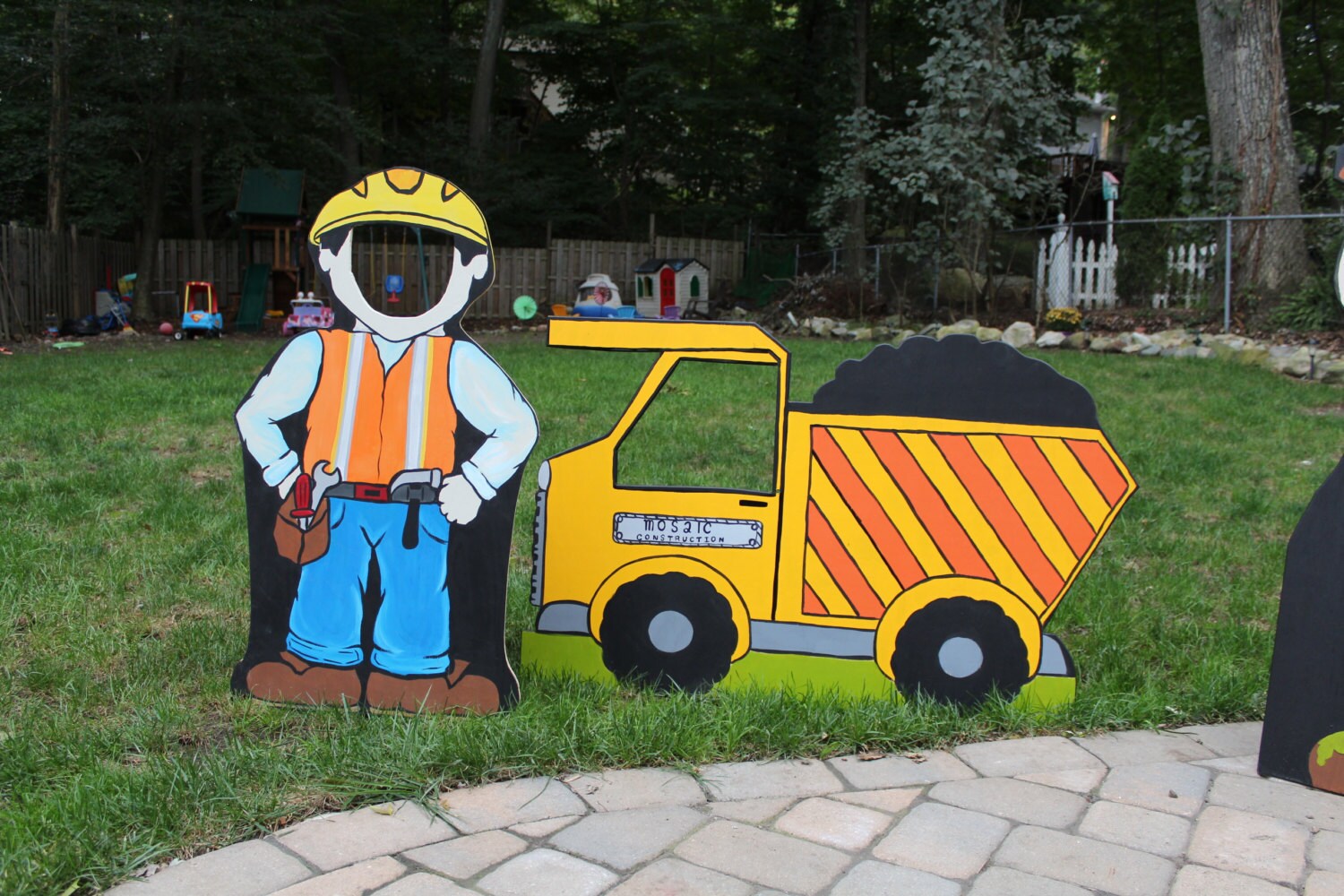 Construction Worker Photo Booth Prop Stand-in Wooden 1 - Etsy Canada