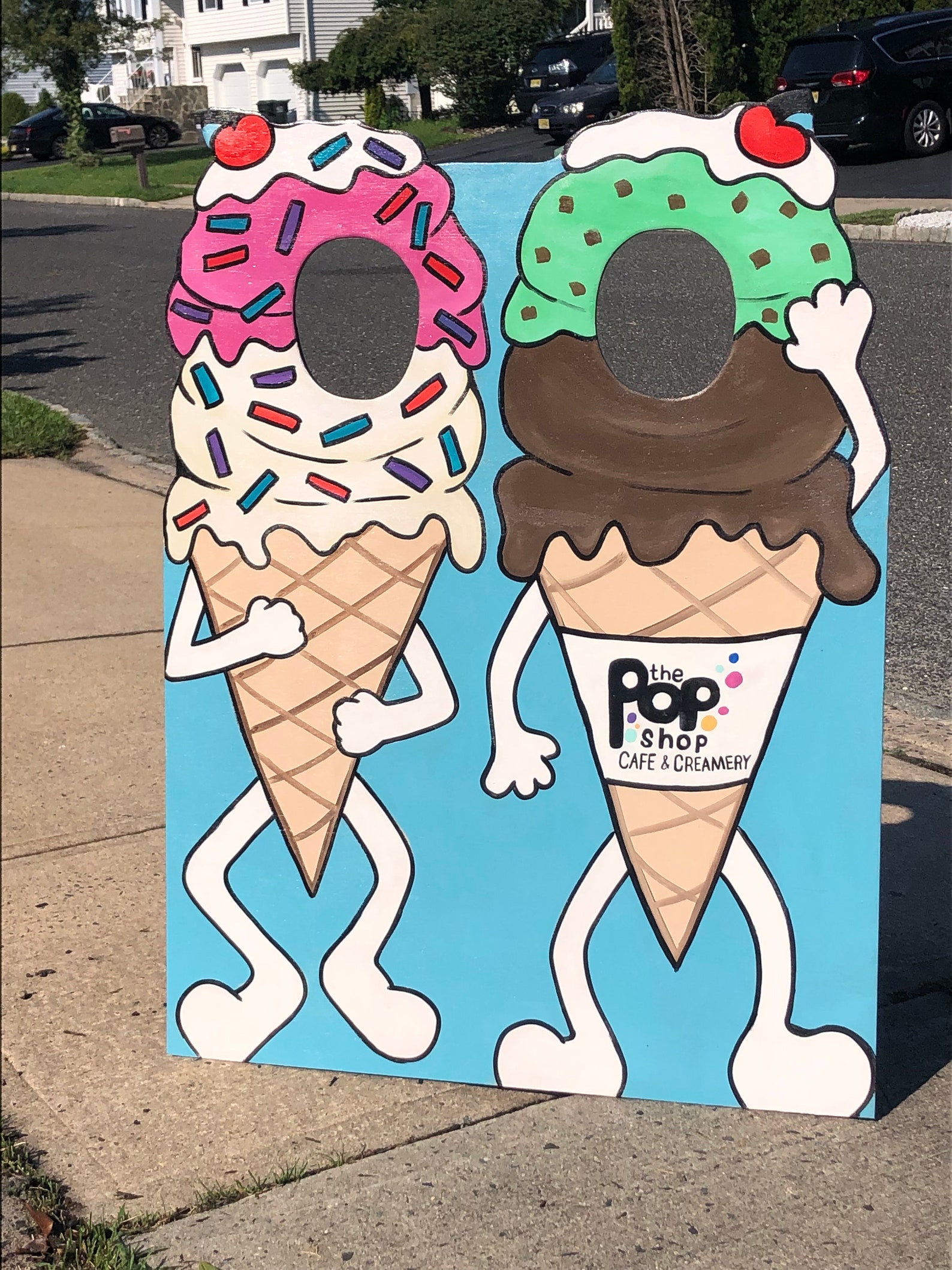 Ice Cream Cone Photo Booth, Ice Cream Party, 1st Birthday, Ice Cream ...