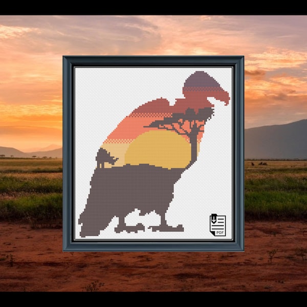 Vulture Pattern - Etsy
