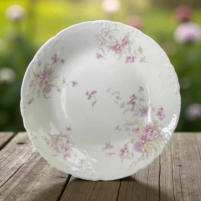 Vintage Theodore Haviland Limoges France Floral Bone China - Etsy